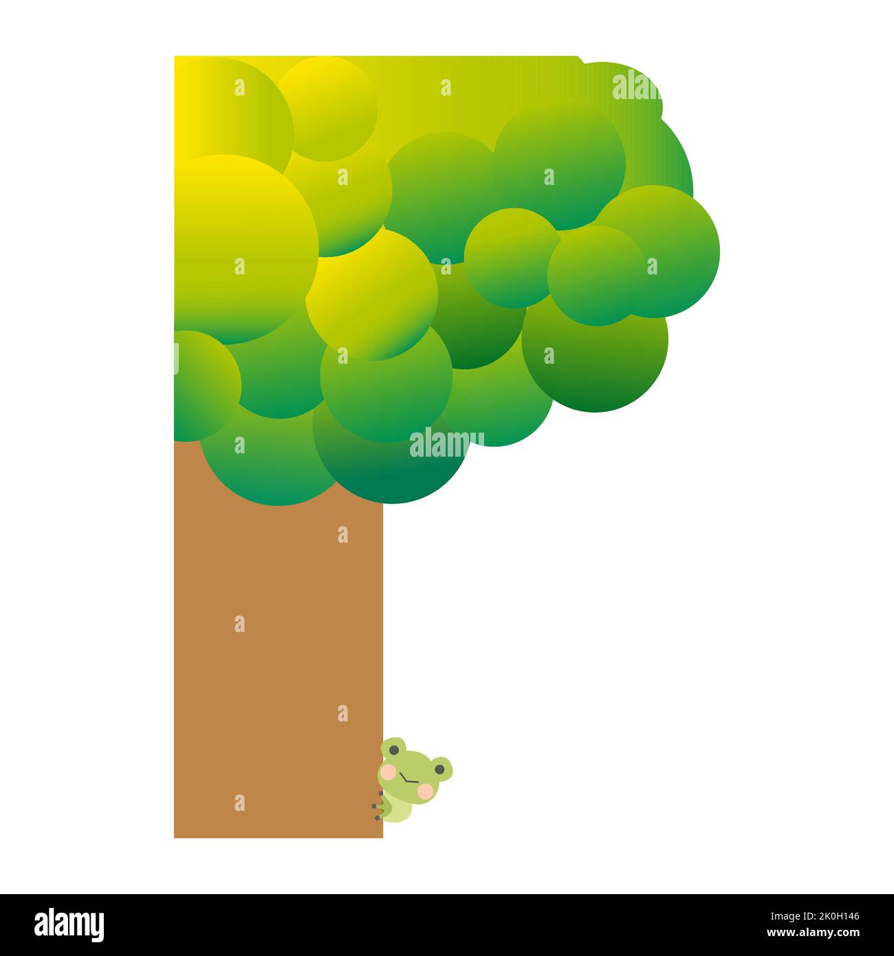Happy tree frog Stock Vector Images - Alamy