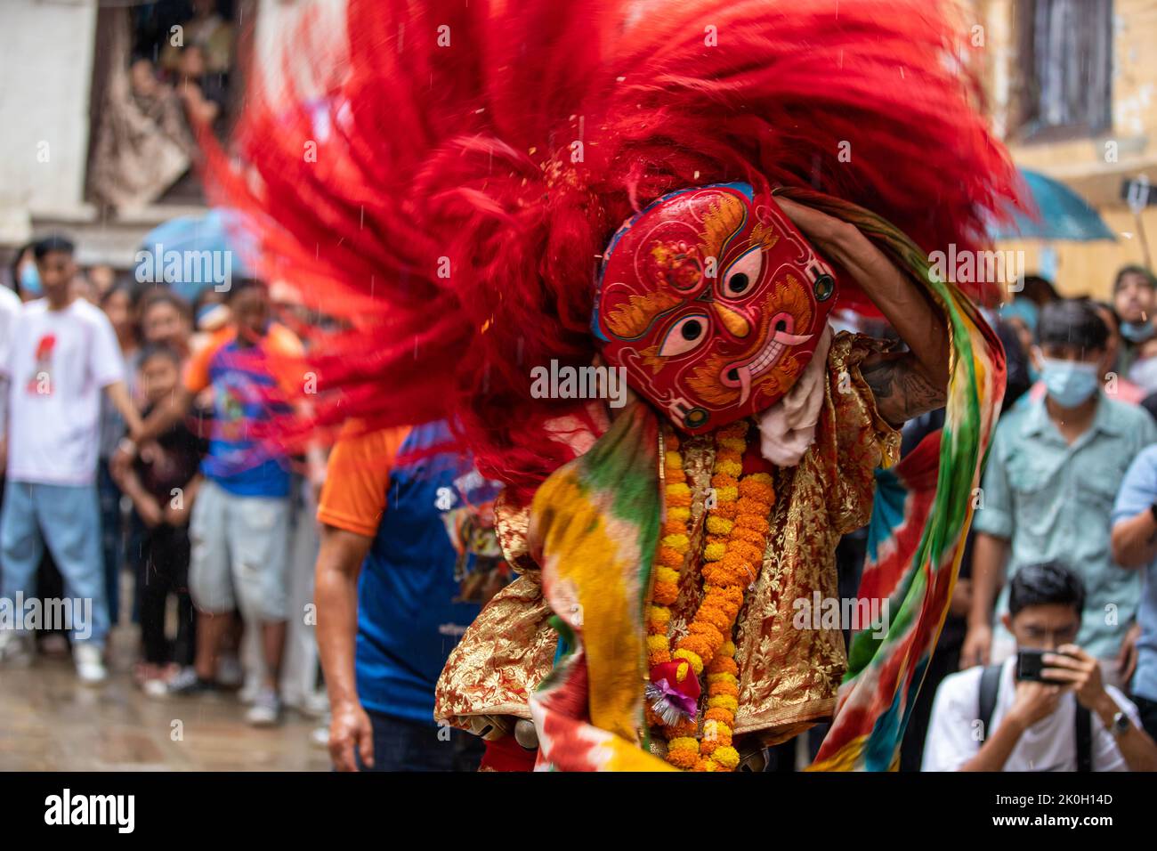 Indra Jatra Festival Stock Photo - Alamy