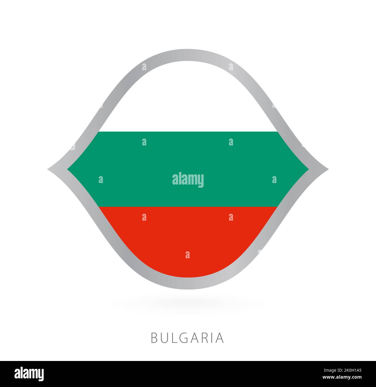 Bulgaria national team flag in style for international basketball ...