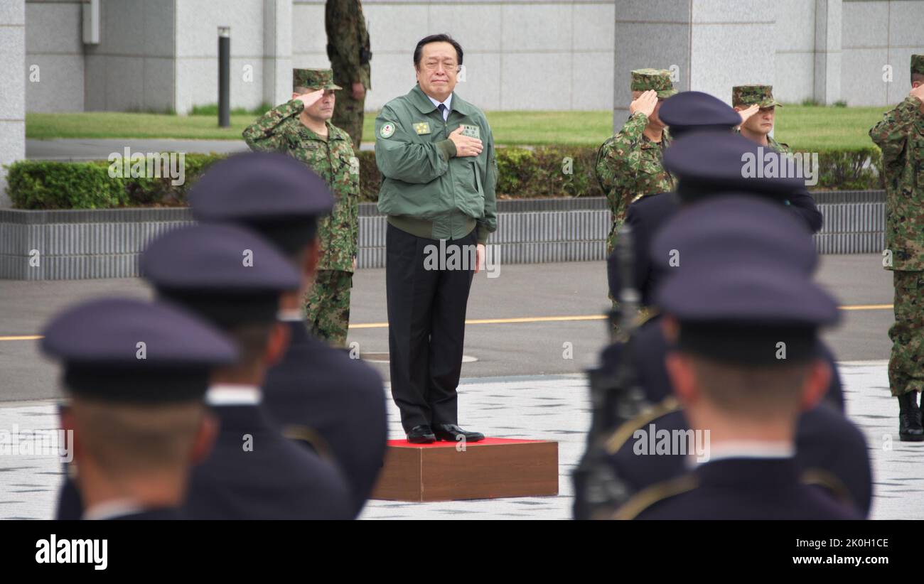 Wednesday. 7th Sep, 2022. Japan's Defense Minister Yasukazu Hamada ...
