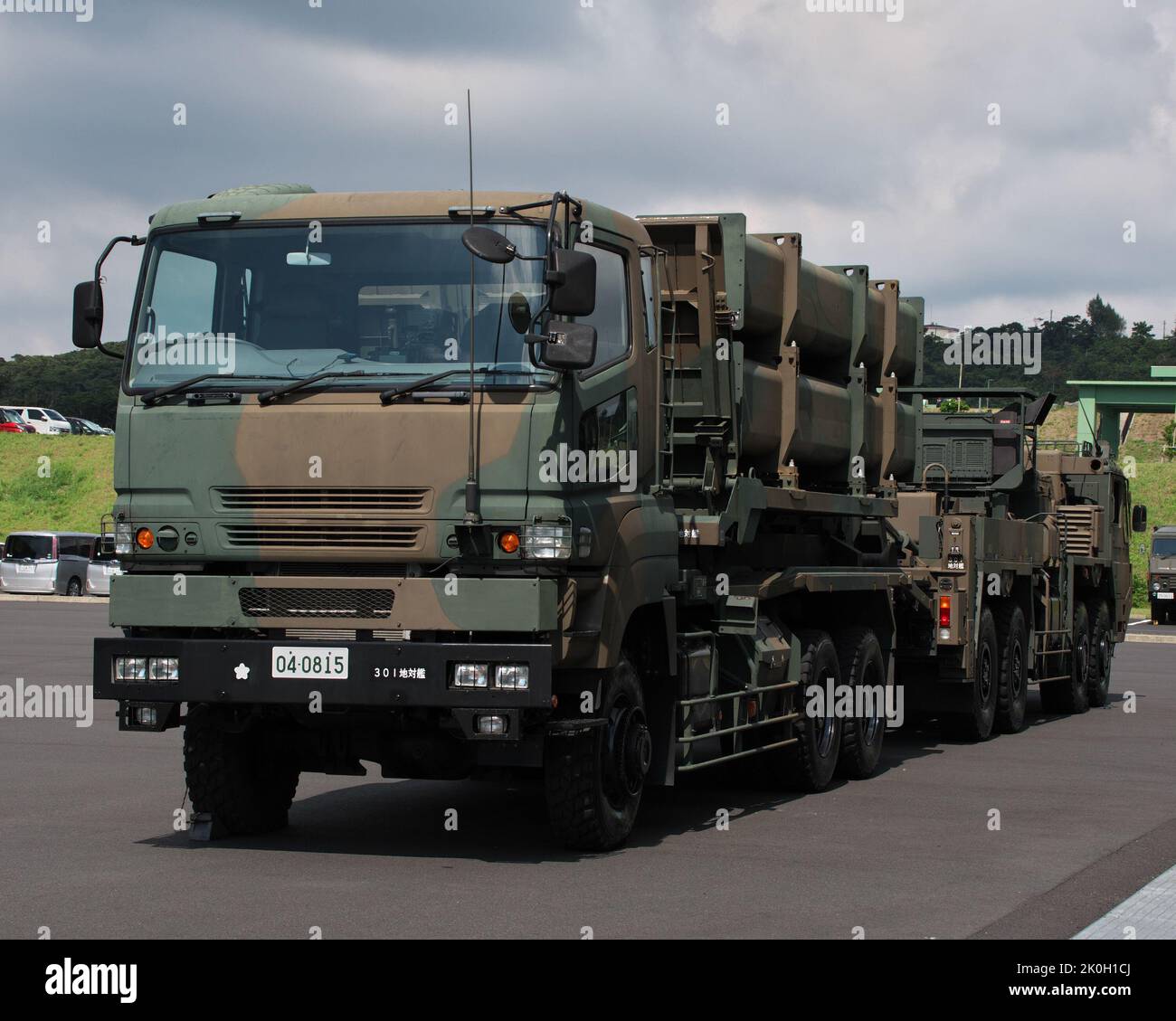 Japan Ground Self-Defense Force's Type 12 Surface-to-Ship Missile(12SSM ...