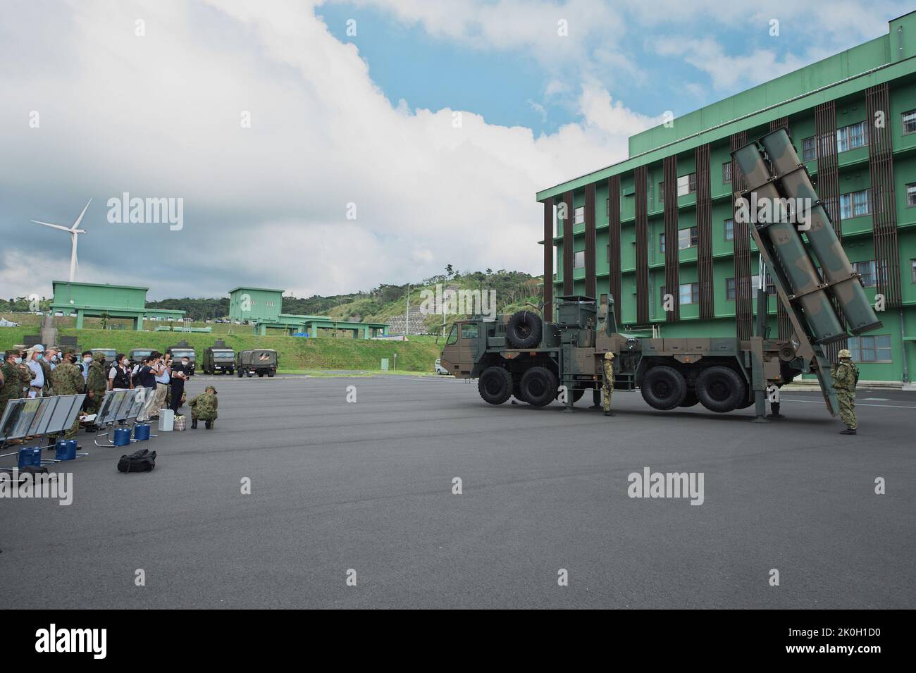 Japan Ground Self-Defense Force's Type 12 Surface-to-Ship Missile(12SSM ...