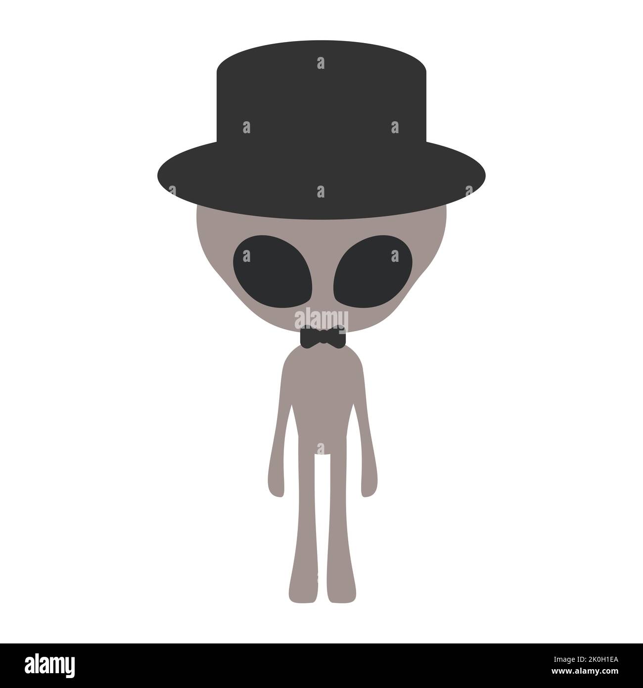 Wearing grey top Stock Vector Images - Alamy