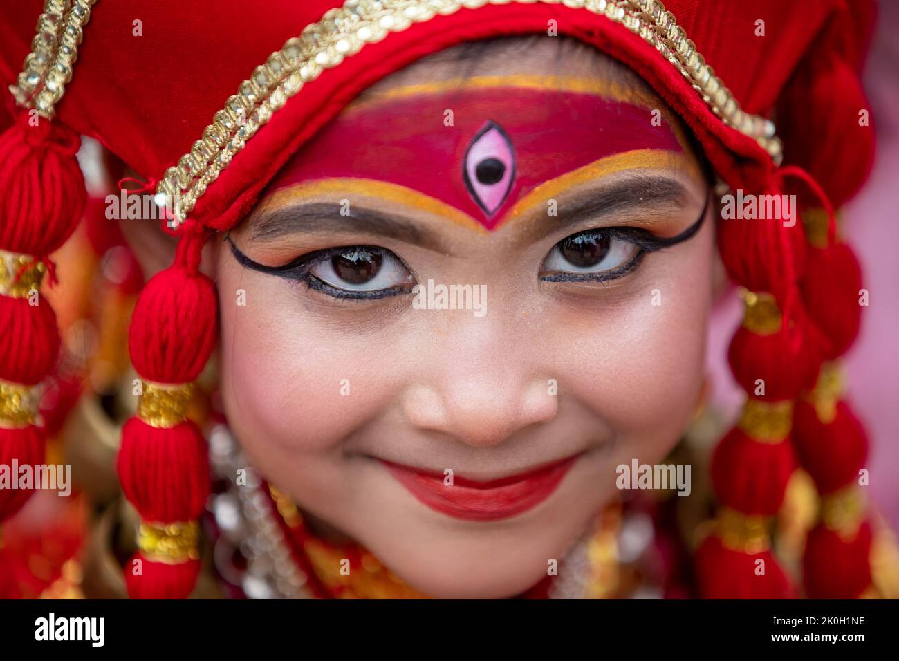 Kumari Puja Festival Celebrated in Kathmandu Durbar Square on the ...