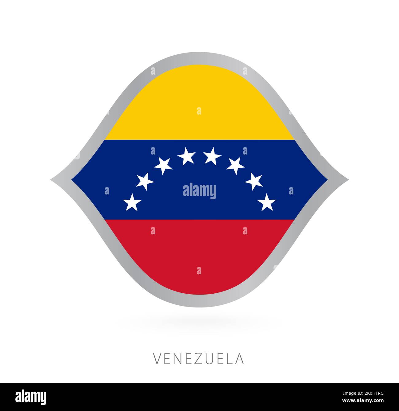 Venezuela national team flag in style for international basketball ...