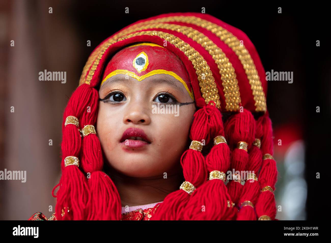 Kumari Puja Festival Celebrated in Kathmandu Durbar Square on the occasion of Indra Jatra 2022 ...