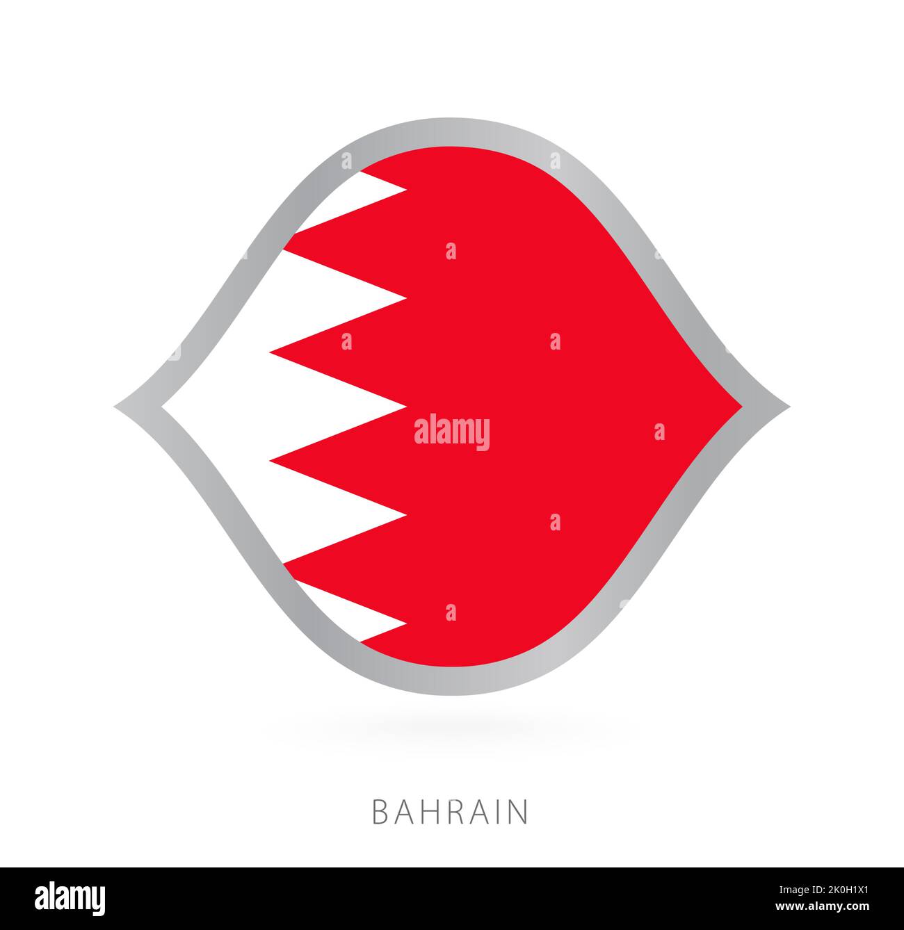 Bahrain national team flag in style for international basketball ...