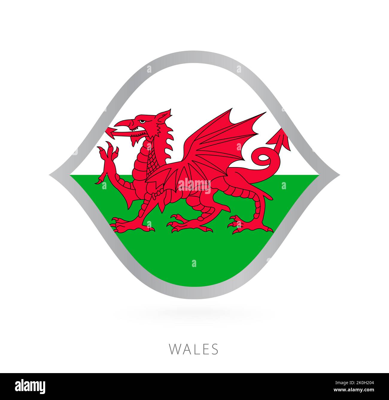 Wales national team flag in style for international basketball ...