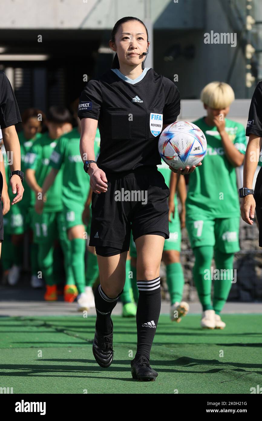 Tokyo, Japan. 10th Sep, 2022. Yoshimi Yamashita (Referee) Football ...