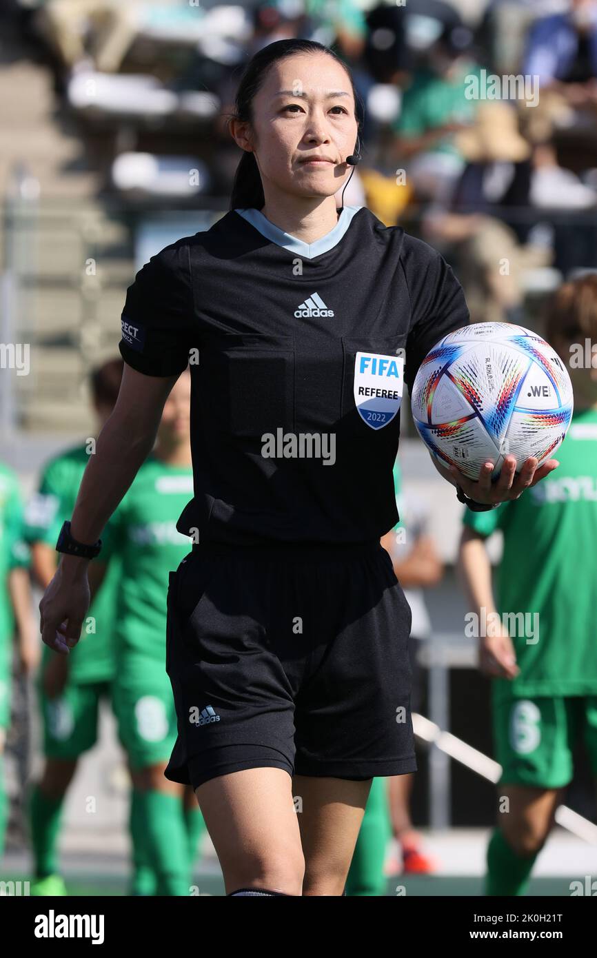 Tokyo, Japan. 10th Sep, 2022. Yoshimi Yamashita (Referee) Football ...