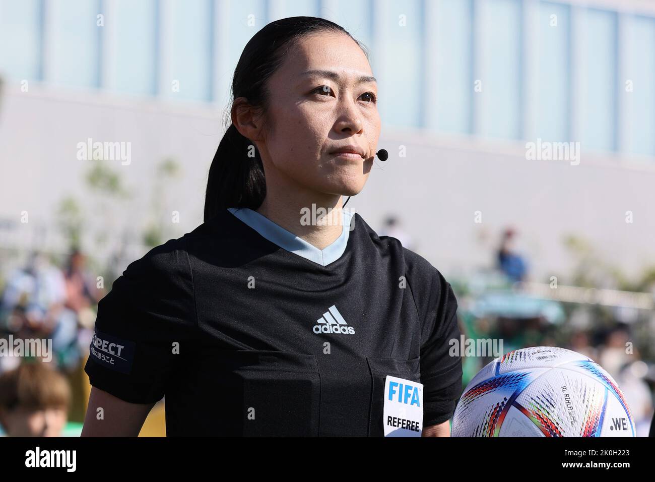 Tokyo, Japan. 10th Sep, 2022. Yoshimi Yamashita (Referee) Football ...