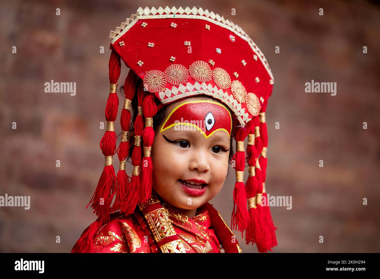 Kumari Puja Festival Celebrated in Kathmandu Durbar Square on the ...