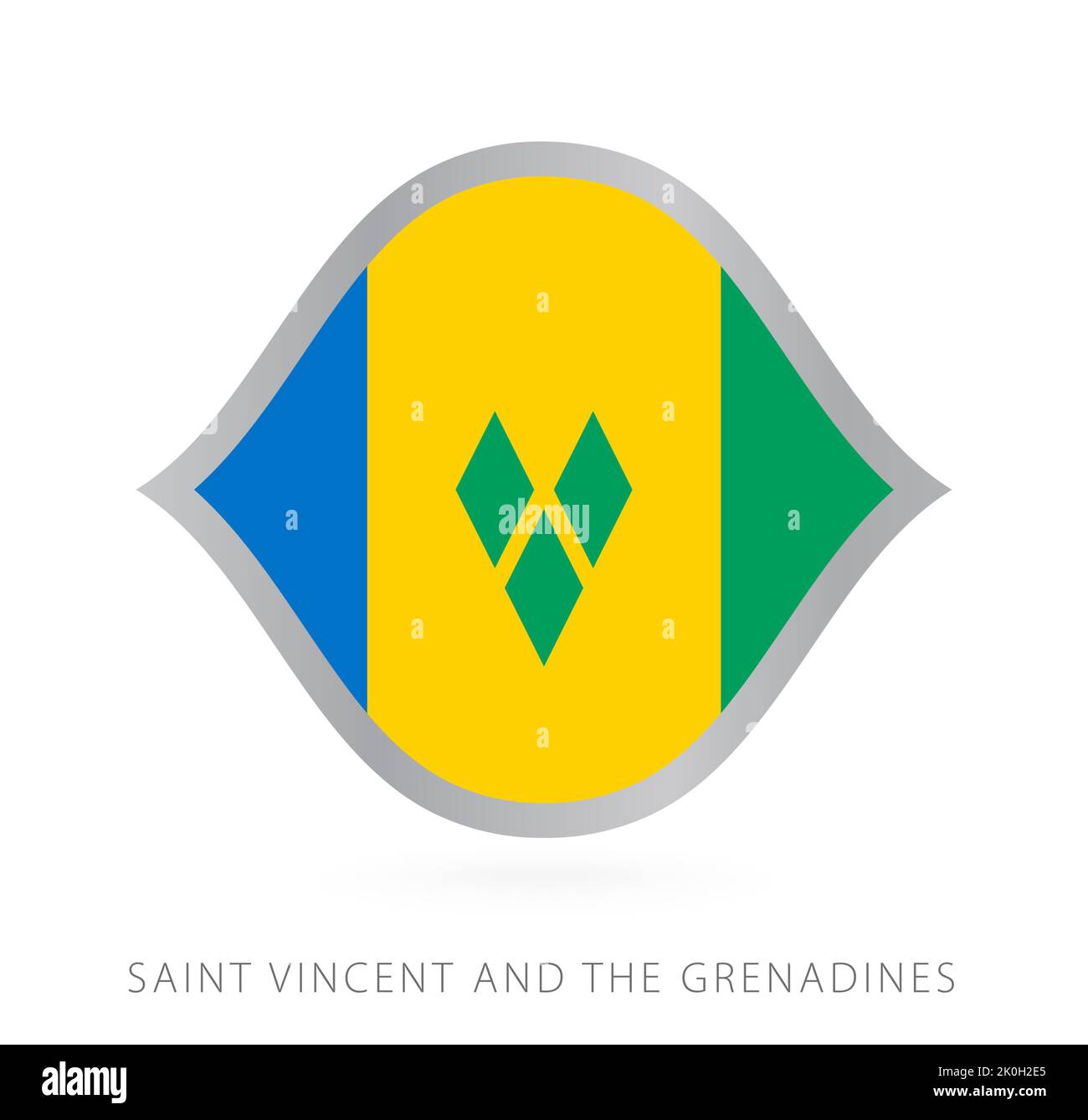 Saint Vincent and the Grenadines national team flag in style for ...