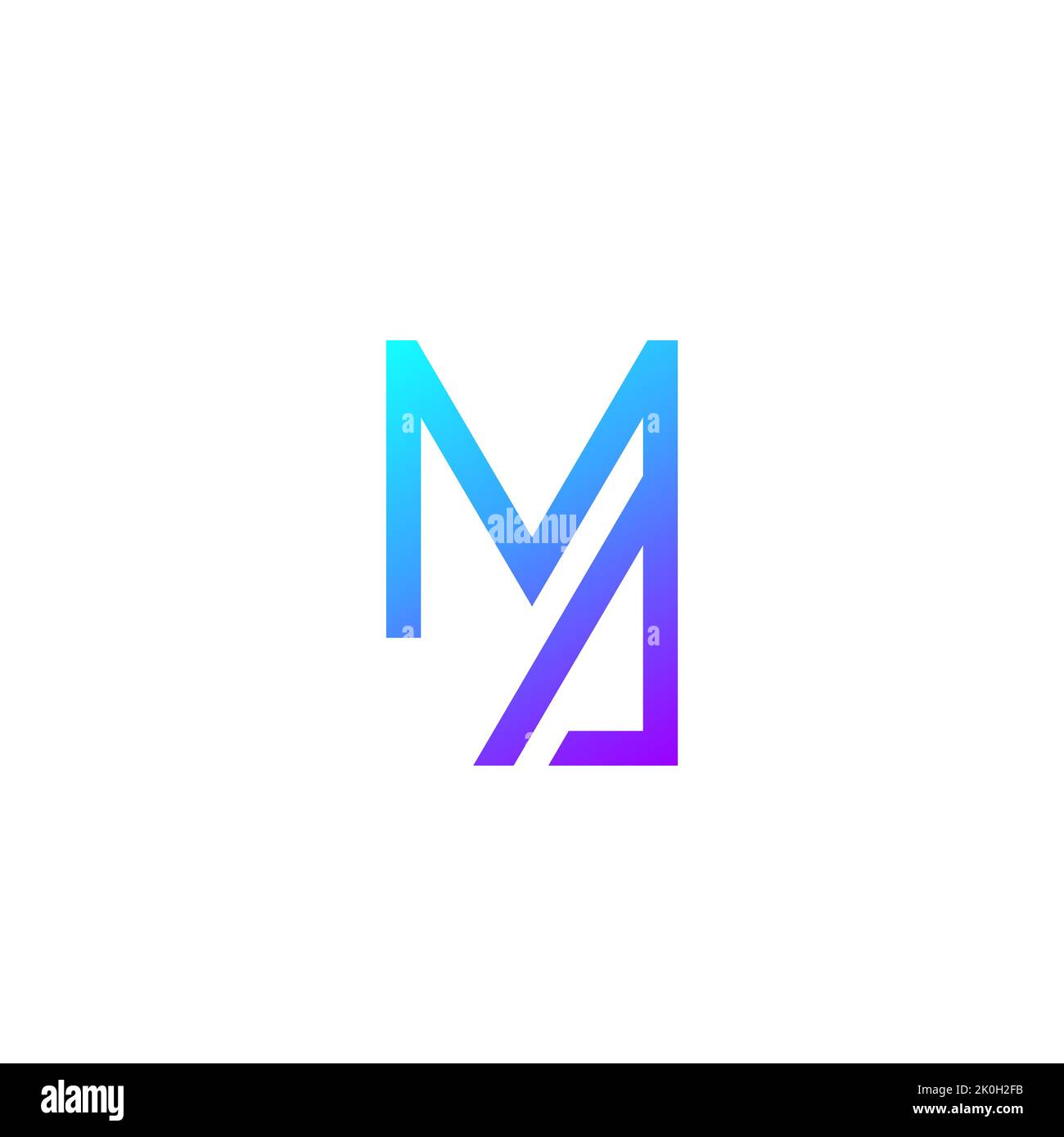 MA letters logo design, vector monogram Stock Vector Image & Art - Alamy