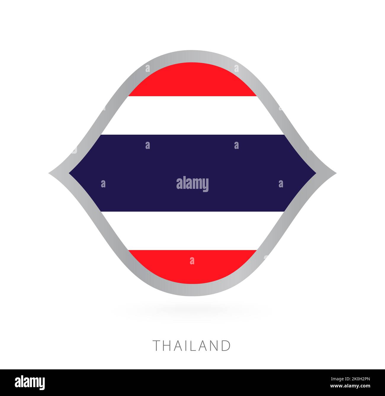 Thailand national team flag in style for international basketball ...