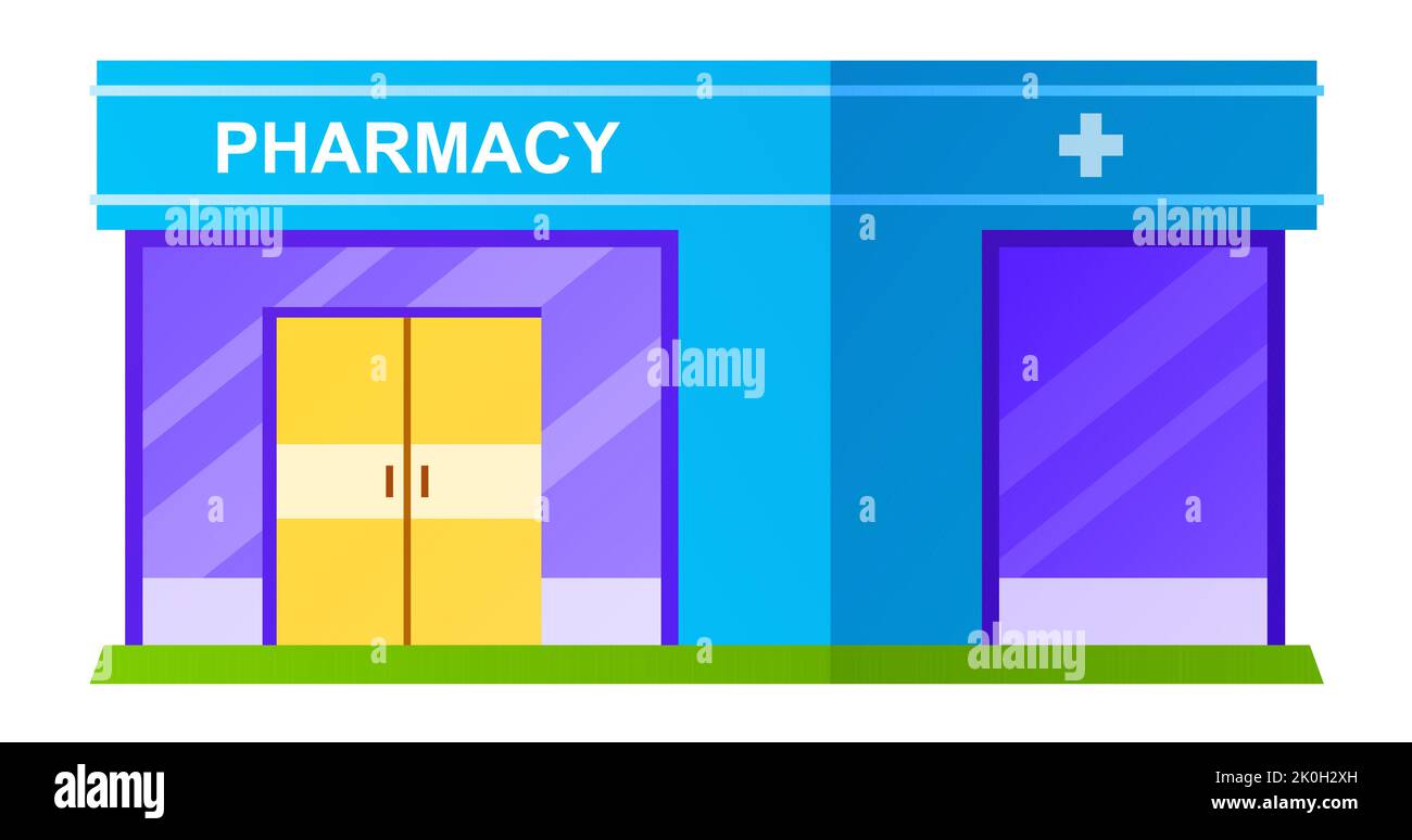 Modern pharmacy online store Stock Vector Images - Alamy