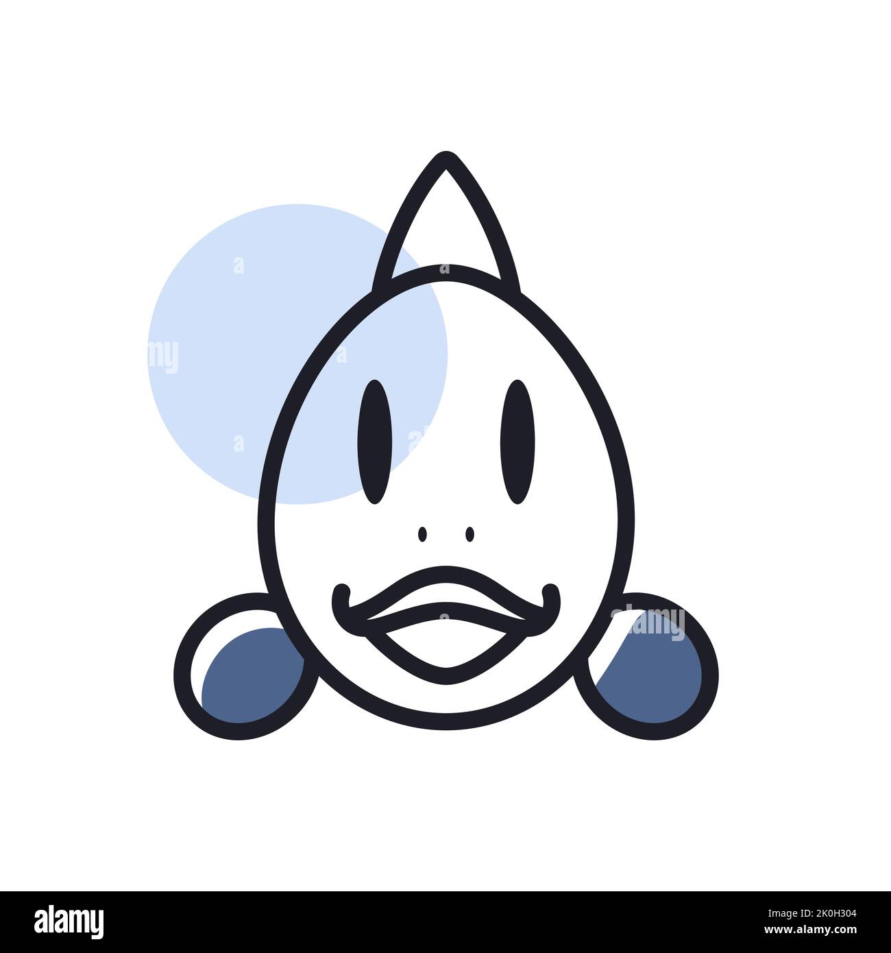 Fish isolated icon. Animal head vector illustration. Agriculture sign ...