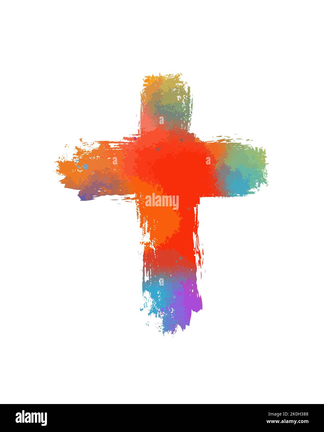 Pray do brushstroke hi-res stock photography and images - Alamy