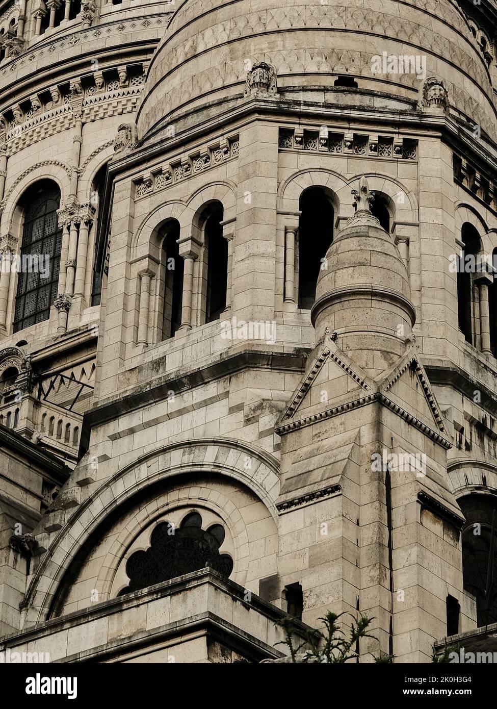 Close up detailed photos of iconic buildings in Paris France Stock ...