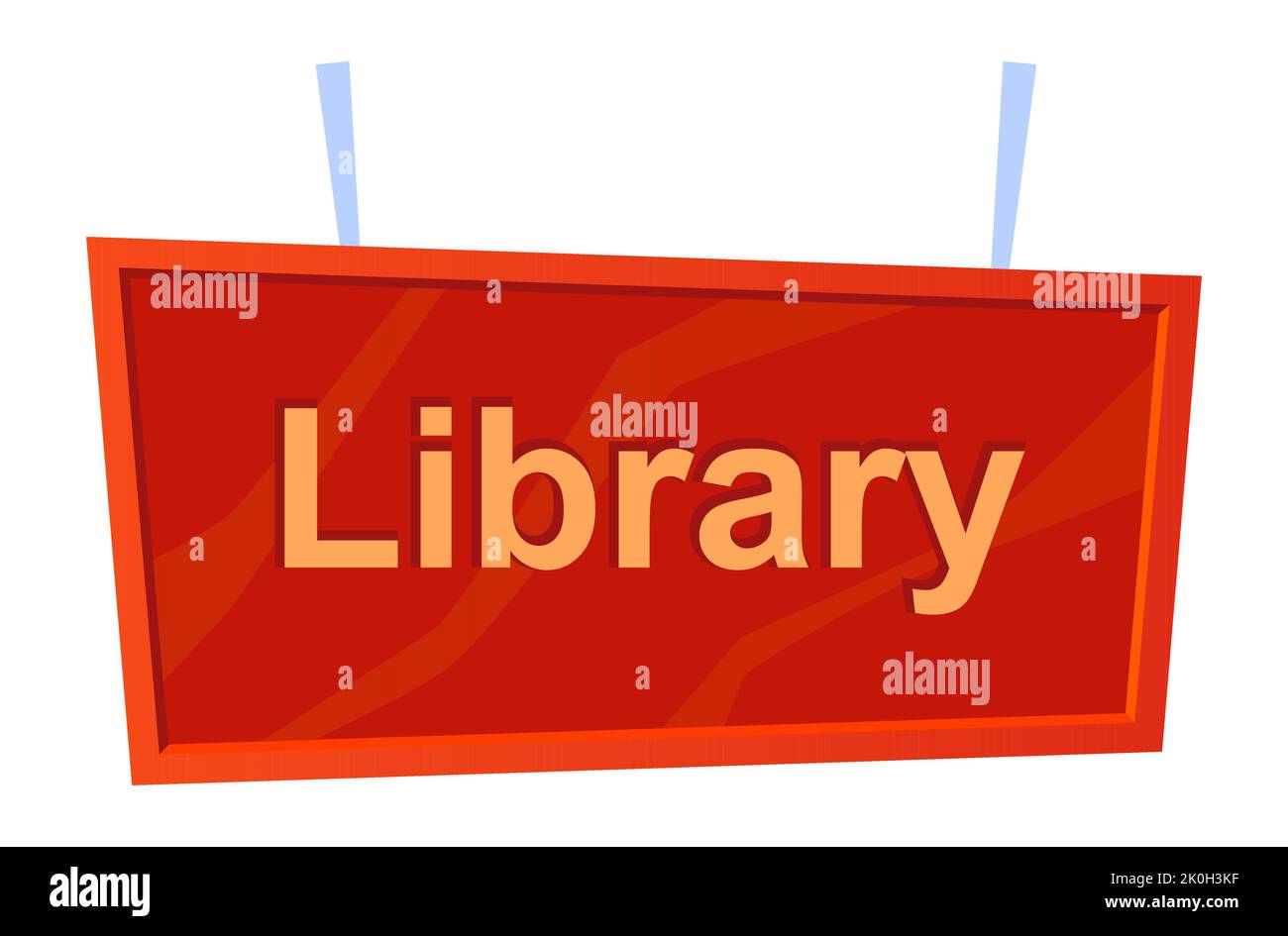 Library sign - modern flat design style single isolated image Stock ... Library sign - modern flat design style single isolated image Stock ...