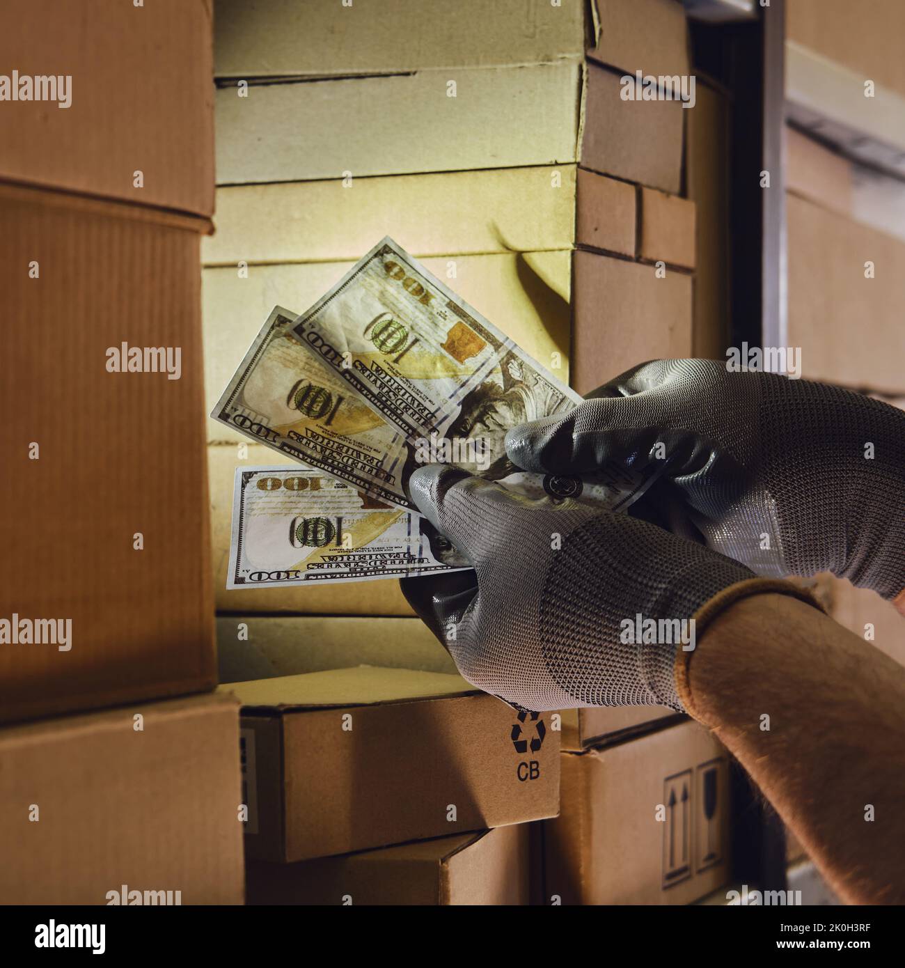 Store delivery us man hi-res stock photography and images - Alamy