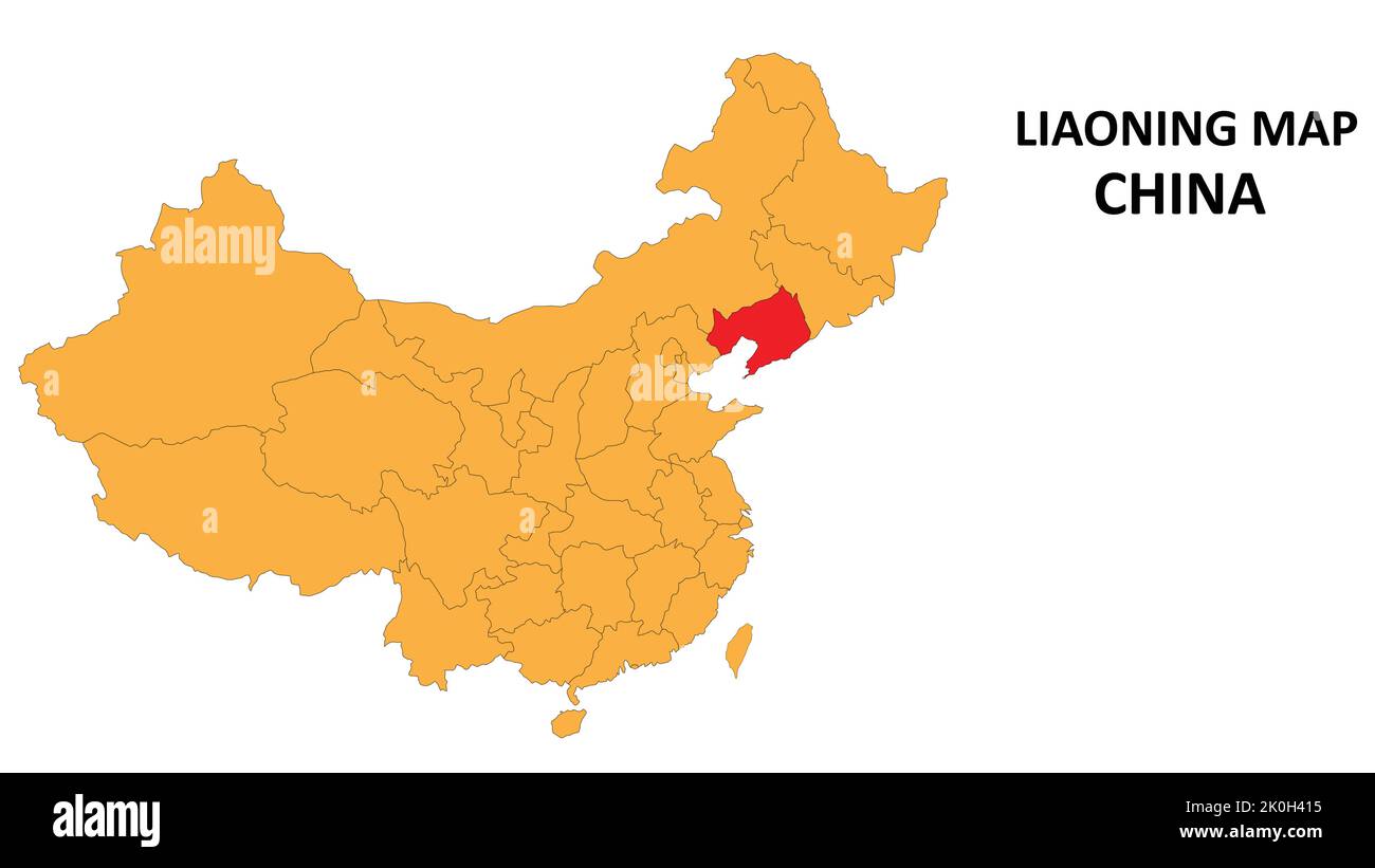 Map china hong kong highlighted hi-res stock photography and images - Alamy