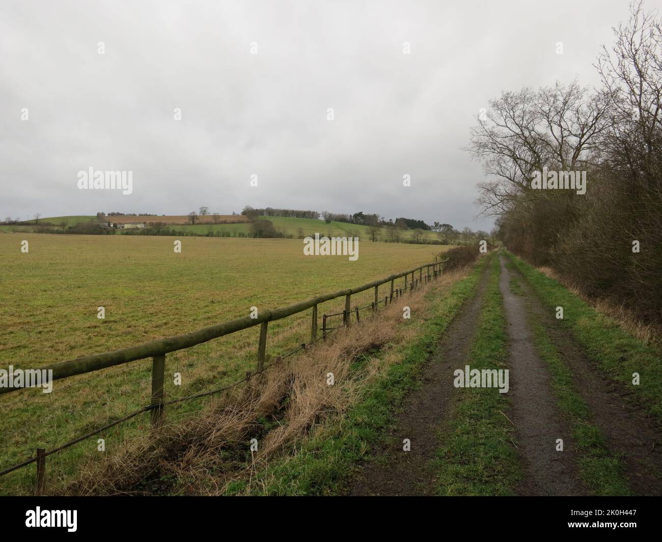 The Jurassic Way Long-distance trail. England. UK Stock Photo - Alamy
