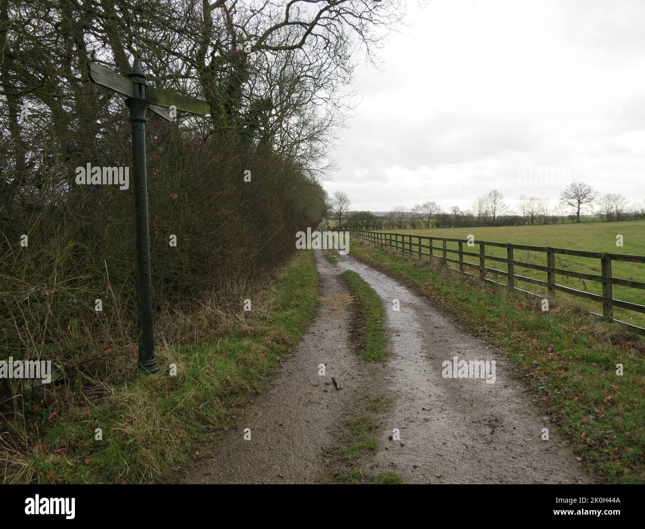 The Jurassic Way Long-distance trail. England. UK Stock Photo - Alamy