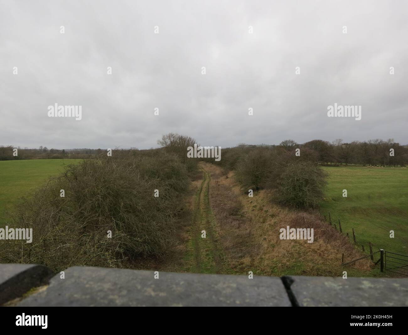 The Jurassic Way Long-distance trail. England. UK Stock Photo - Alamy
