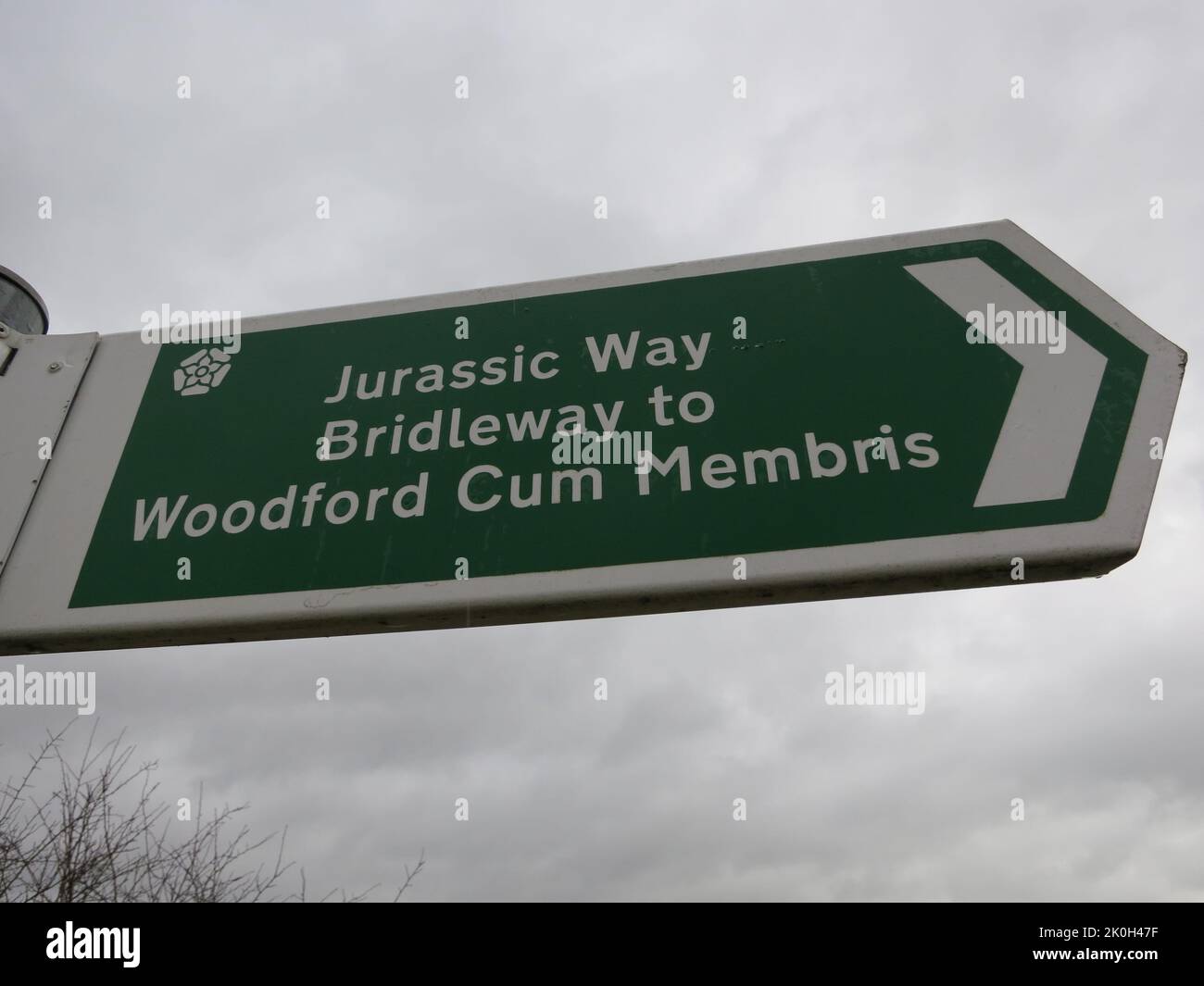 The Jurassic Way Long-distance trail. England. UK Stock Photo - Alamy
