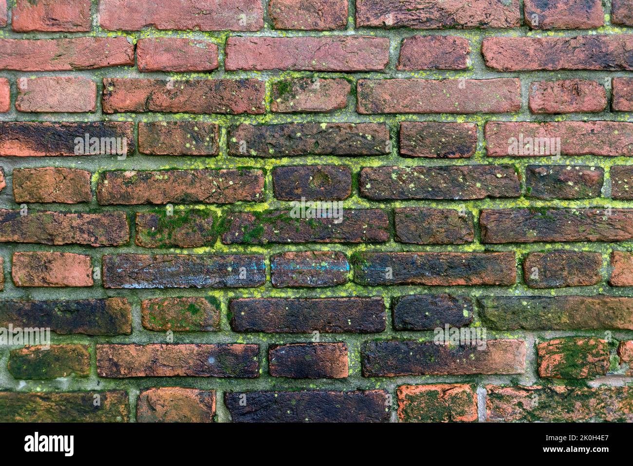 Real red brick wall texture hi-res stock photography and images - Alamy