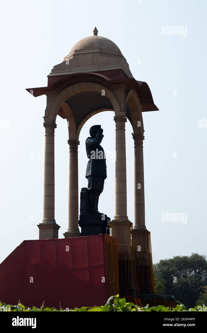 New Delhi, Delhi, India, 11 Sep 2022 - 28 Feet Tall Black Granite ...