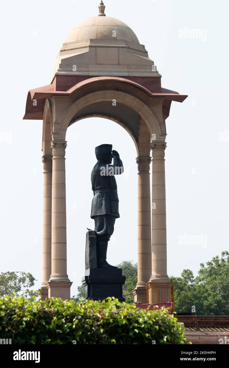 New Delhi, Delhi, India, 11 Sep 2022 - 28 Feet Tall Black Granite ...
