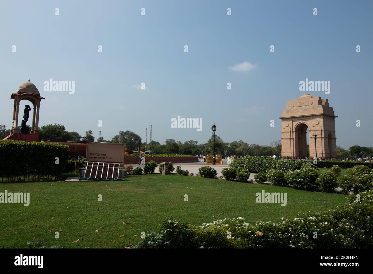 New Delhi, Delhi, India, 11 Sep 2022 - India Gate, Kartavya Path, Open ...