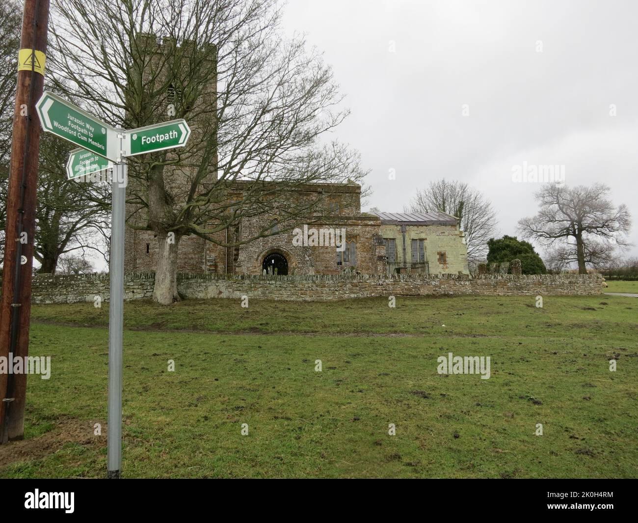 The Jurassic Way Long-distance trail. England. UK Stock Photo - Alamy