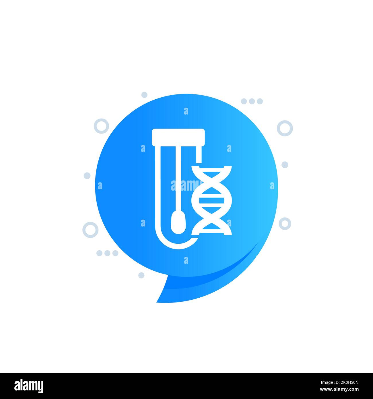 dna swab test icon for web Stock Vector Image & Art - Alamy