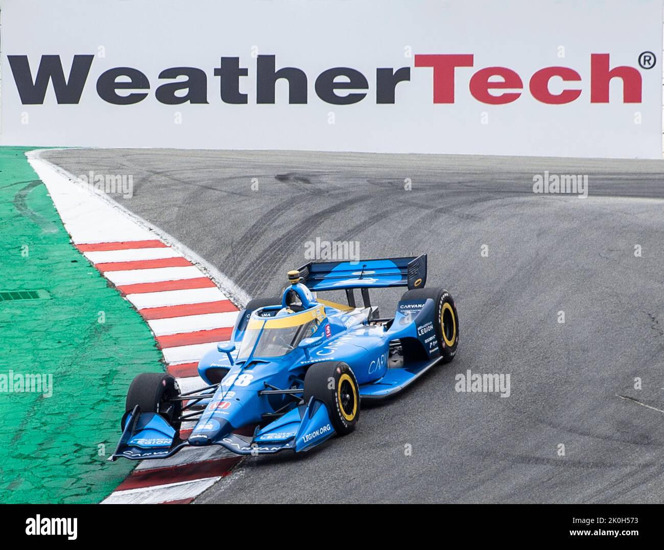 Monterey, CA, USA. 10th Sep, 2022. A. Chip Ganassi Racing driver Jimmie ...