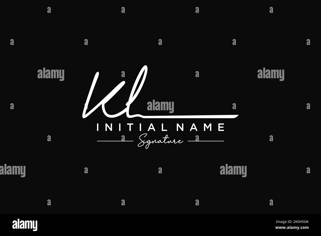 Alphabet kl Stock Vector Images - Alamy