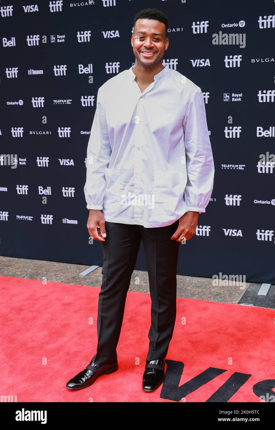 Toronto, Canada. 11th Sep, 2022. Kris Bowers attends the "Chevalier ...
