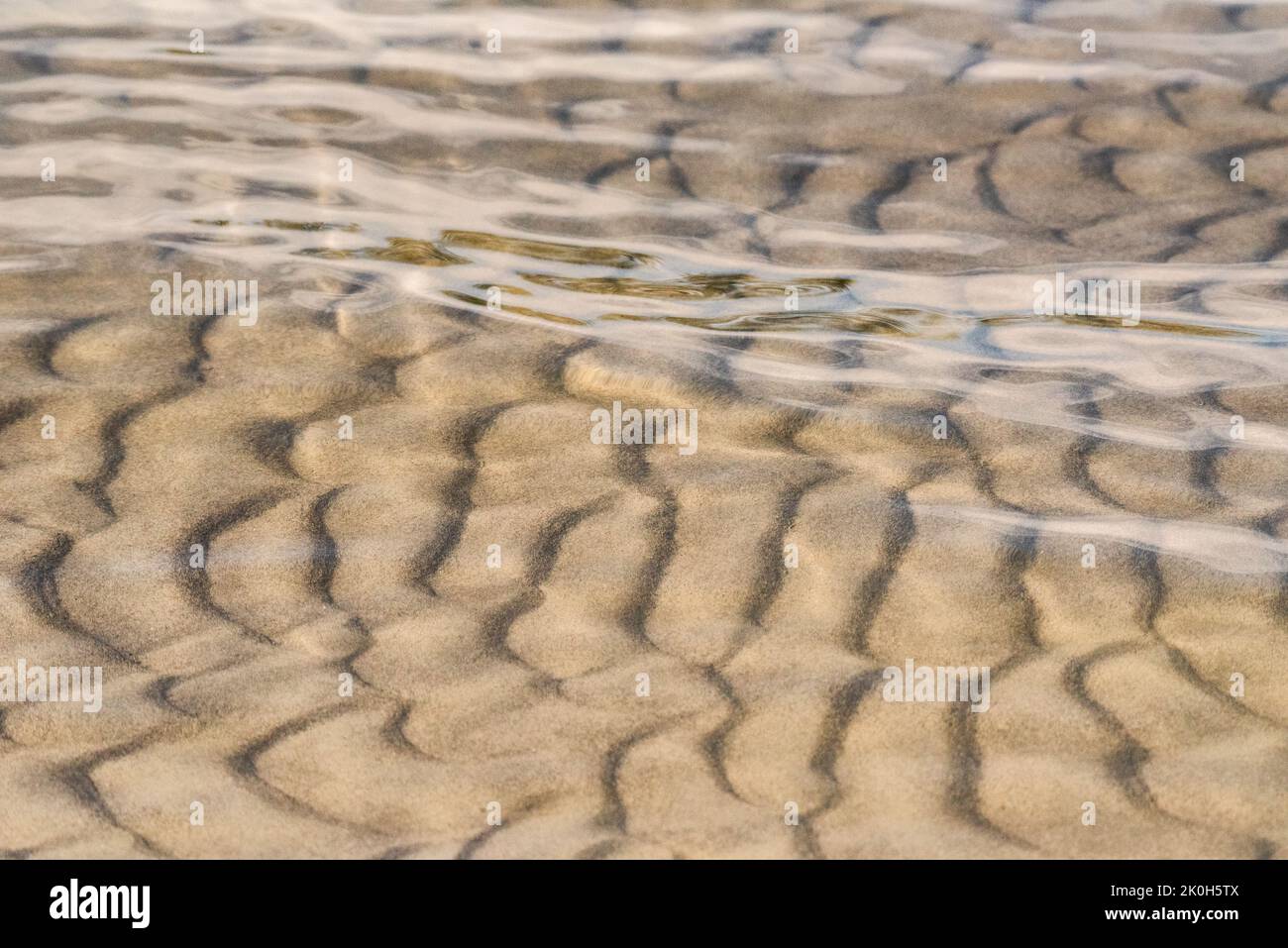 Clean sand ripples hi-res stock photography and images - Alamy