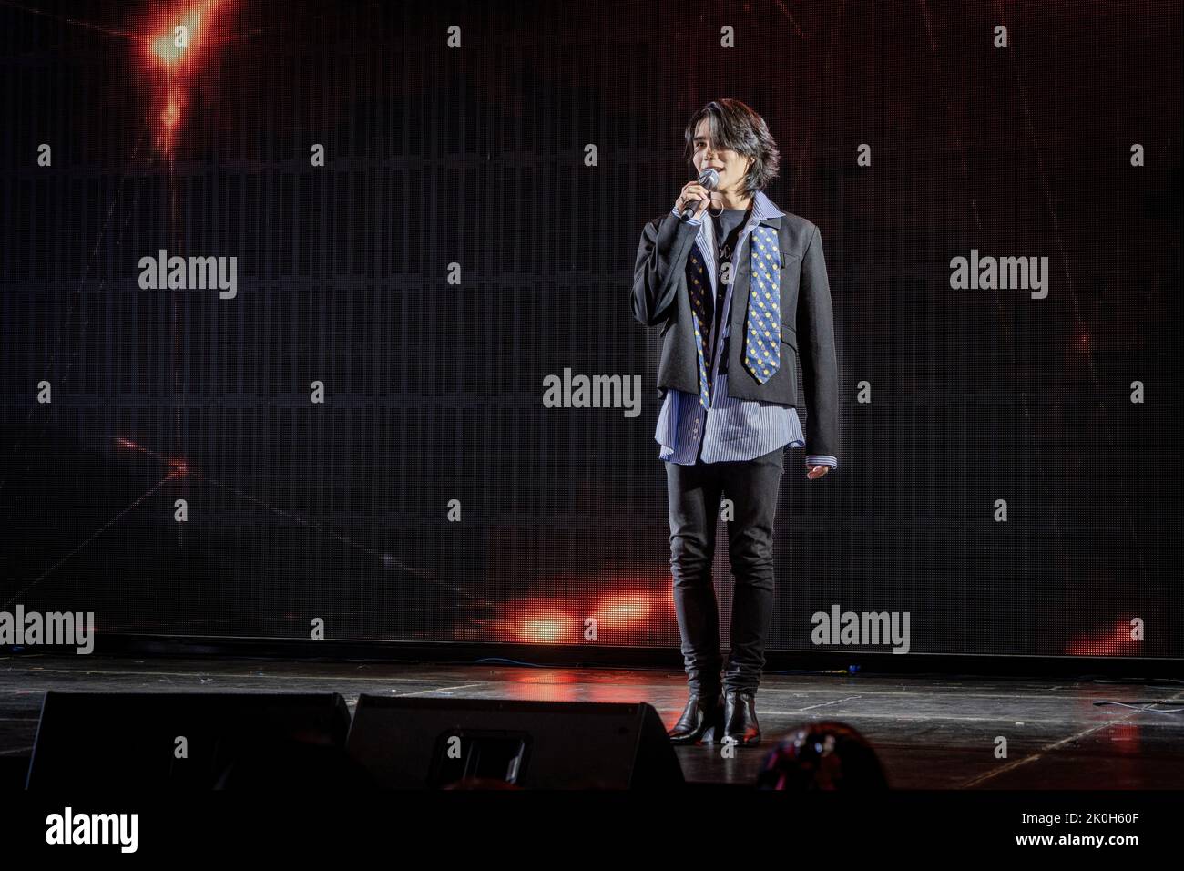 Bangkok, Thailand. 12th Sep, 2022. KinnPorche actor and singer Jeff ...