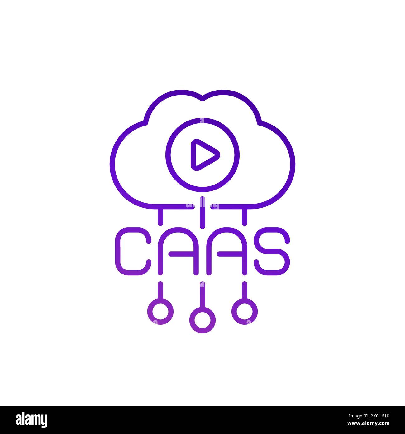 Cloud service model Stock Vector Images - Alamy