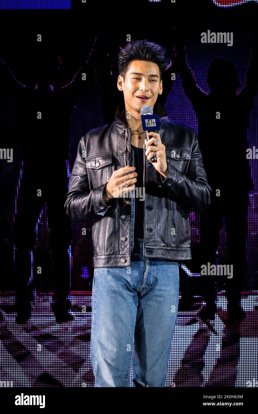 KinnPorche actor and singer Nattawin Wattanagitiphat (Apo) performs ...
