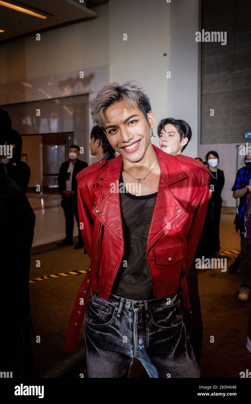 LGBTQ Thai singer Ton Thanasit prepares to perform. Actors and singers ...