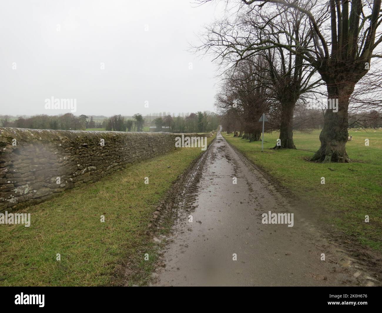 The Jurassic Way Long-distance trail. England. UK Stock Photo - Alamy