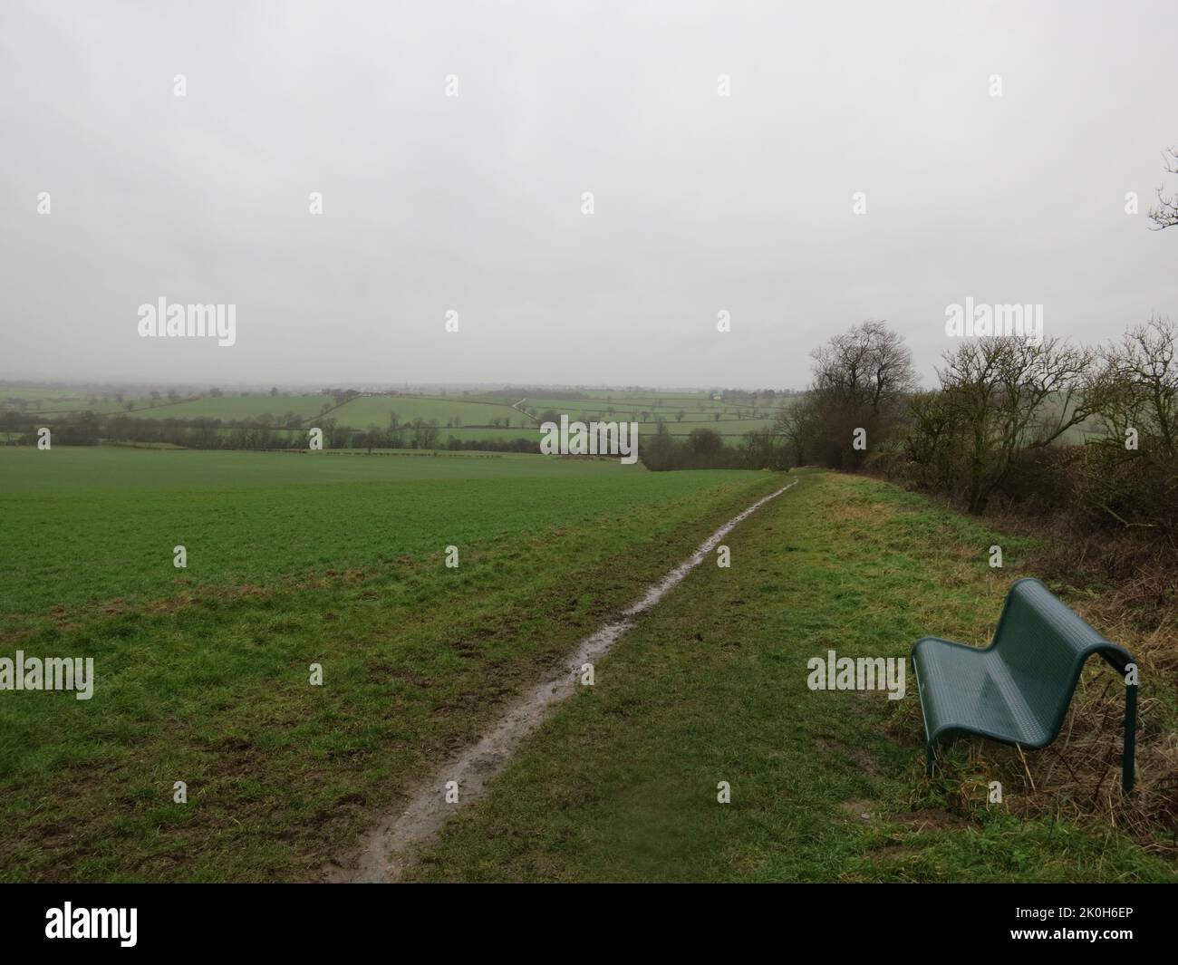 The Jurassic Way Long-distance trail. England. UK Stock Photo - Alamy