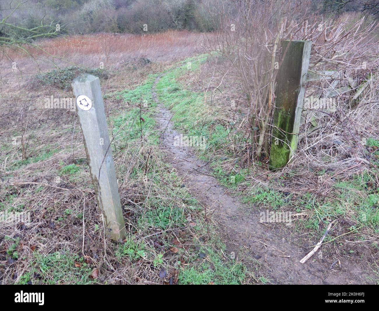 The Jurassic Way Long-distance trail. England. UK Stock Photo - Alamy
