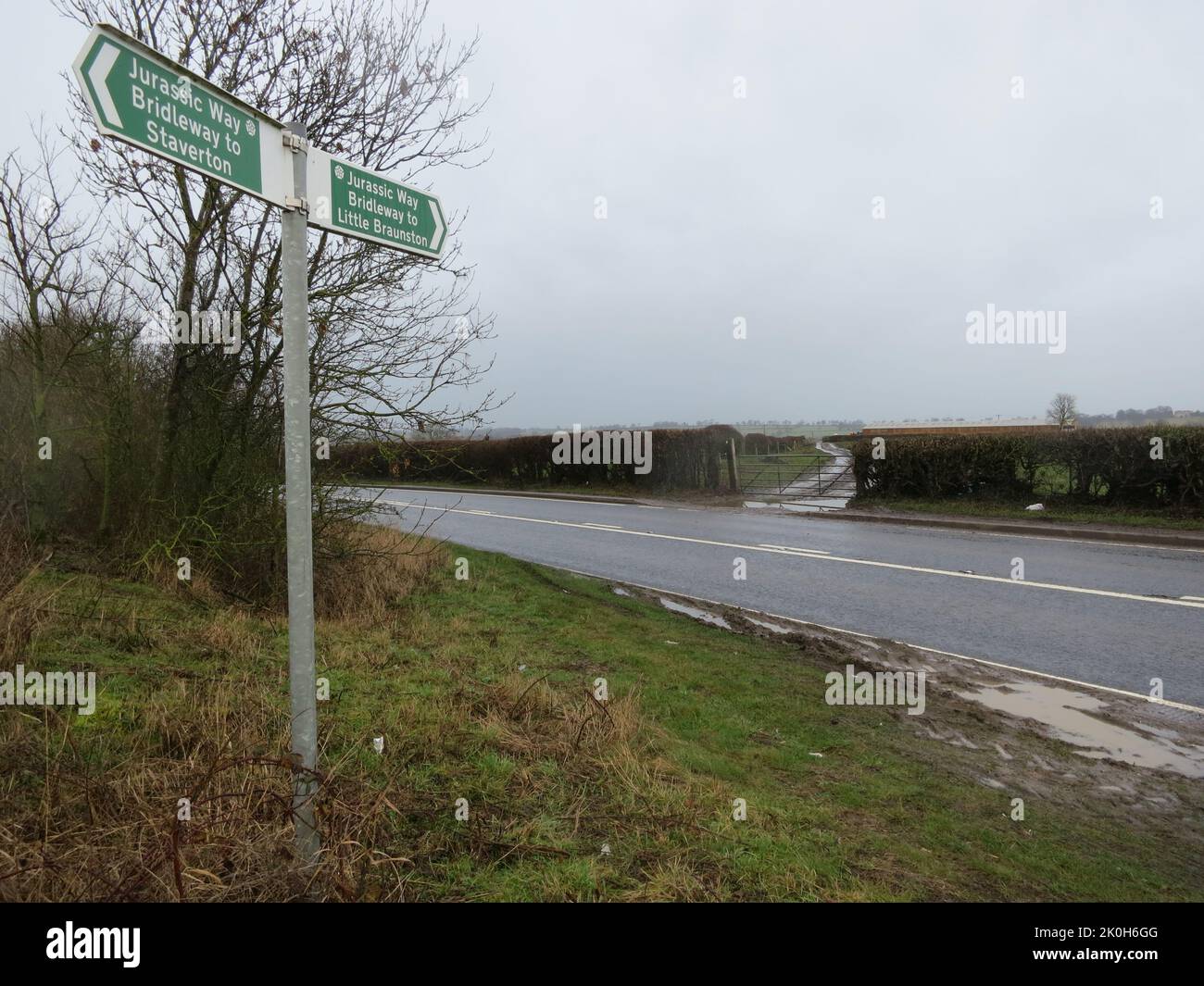 The Jurassic Way Long-distance trail. England. UK Stock Photo - Alamy