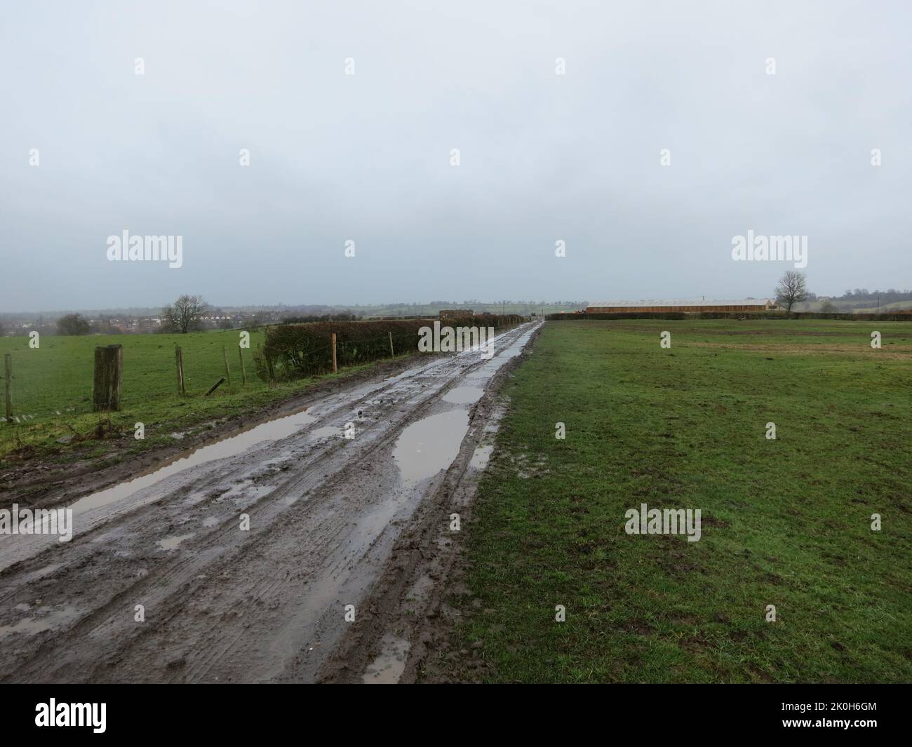The Jurassic Way Long-distance trail. England. UK Stock Photo - Alamy