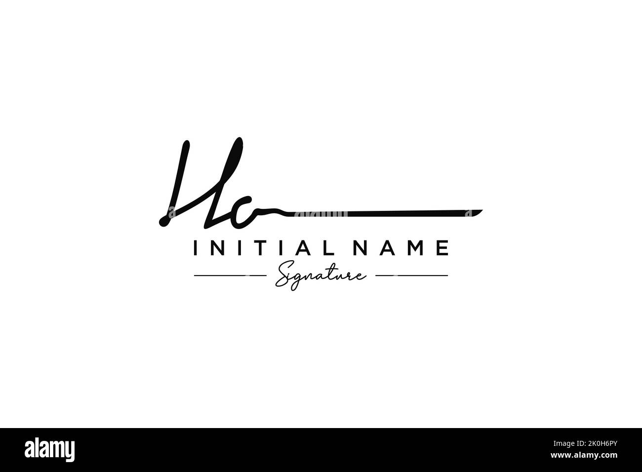 Ho logotype Stock Vector Images - Alamy